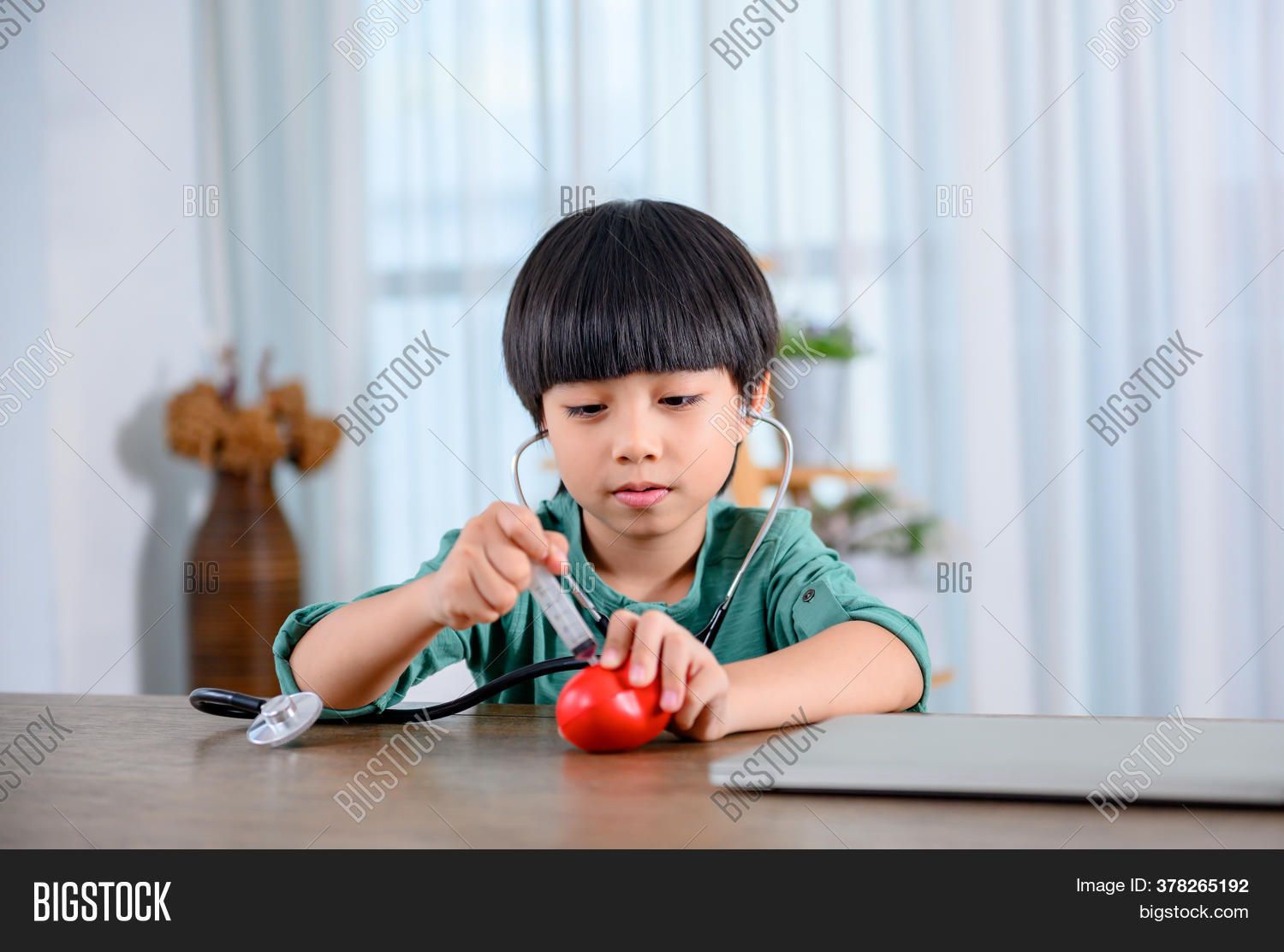 Asian Little Kid Alone Image & Photo (Free Trial) | Bigstock