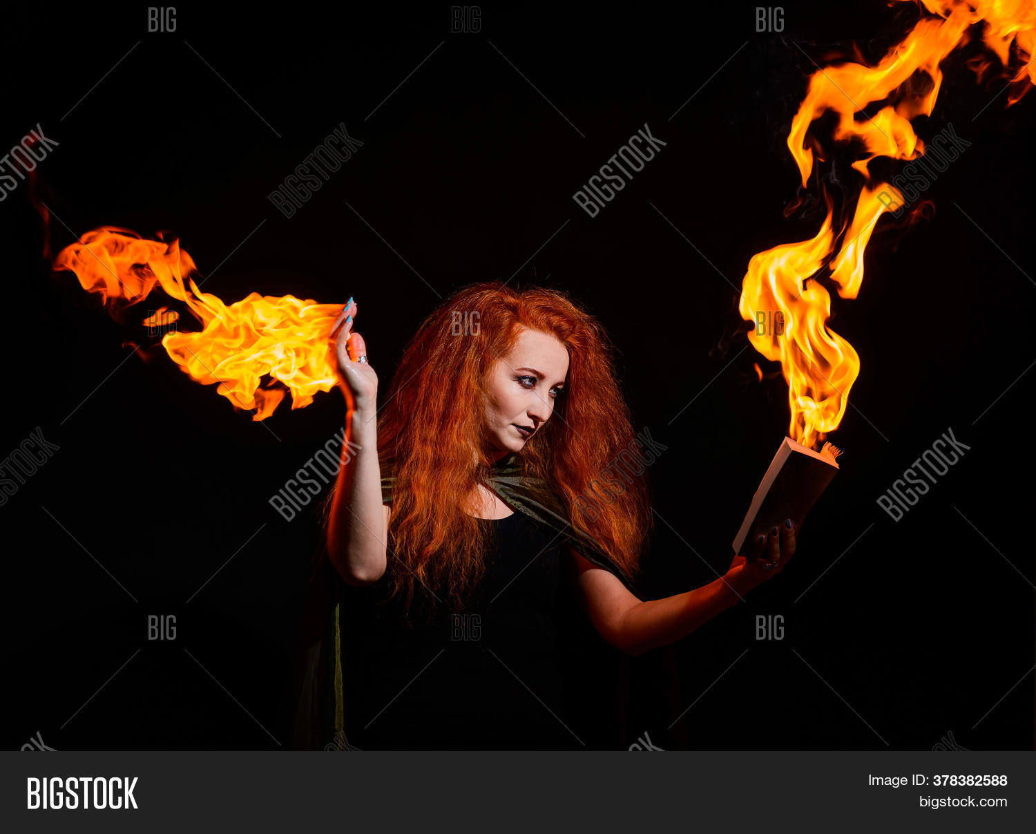Ominous Witch Sets Her Image & Photo (Free Trial) | Bigstock