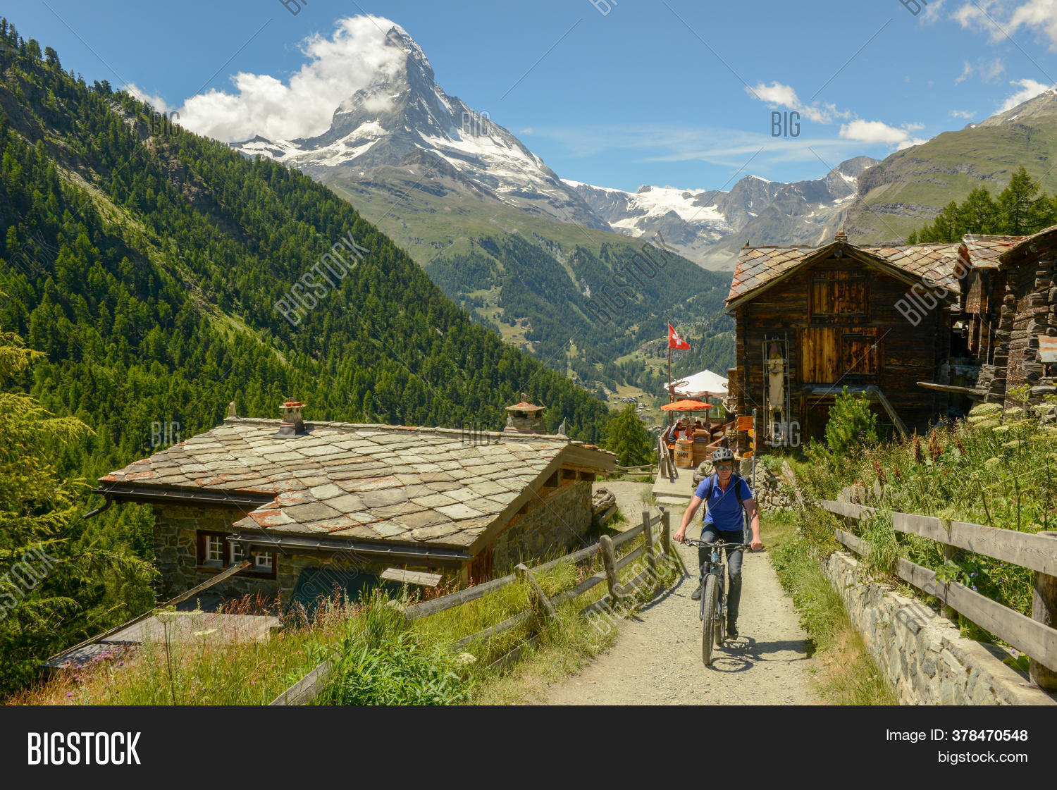 Man Driving Mtb On Image & Photo (Free Trial) | Bigstock