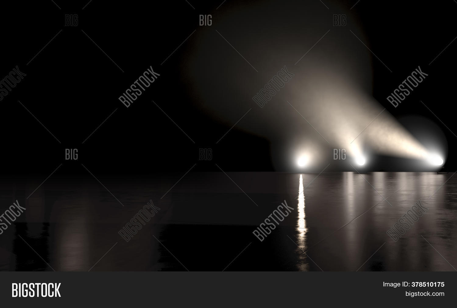 Empty Black Reflective Image & Photo (Free Trial) | Bigstock