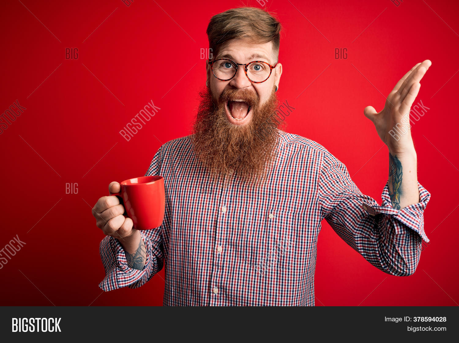 Irish Man Beard Redhead Irish Man Image & Photo (Free Trial)