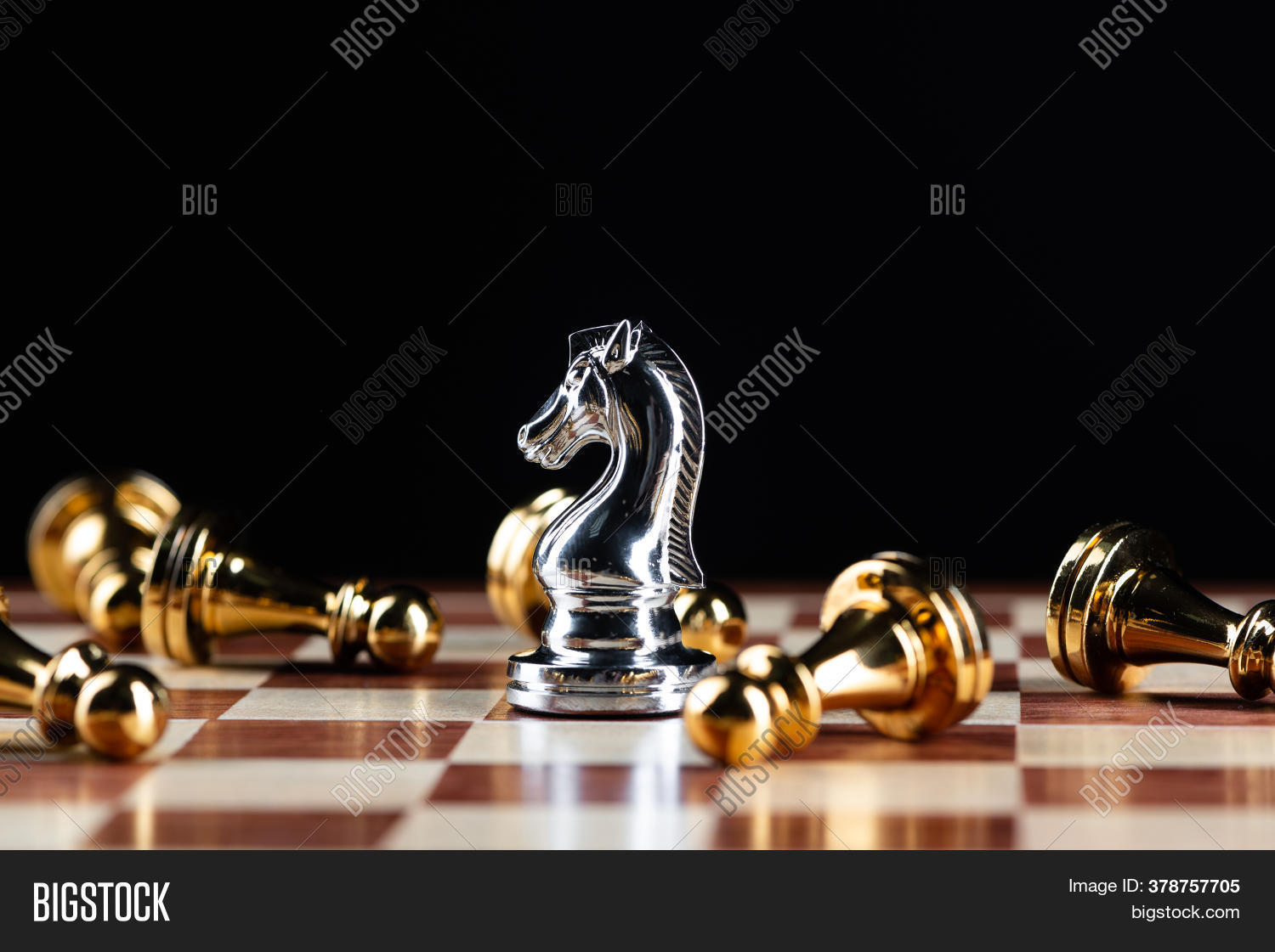 Silver Knight Chess Image & Photo (Free Trial) | Bigstock