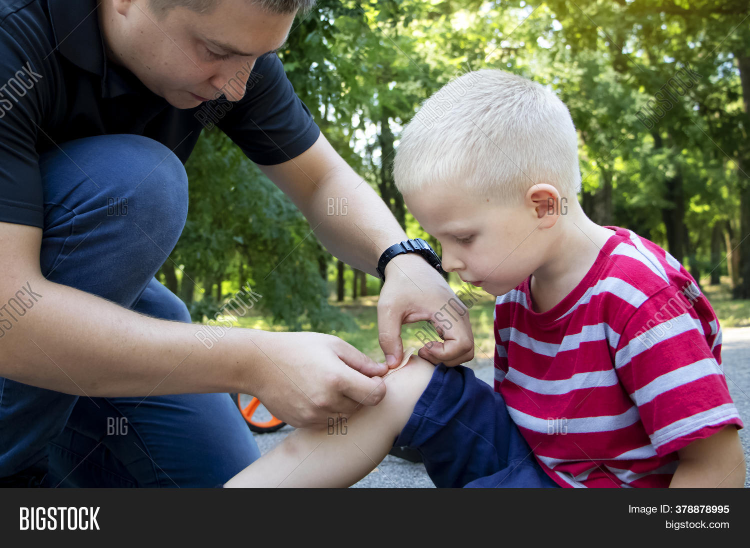 Four-year-old Boy Fell Image & Photo (Free Trial) | Bigstock