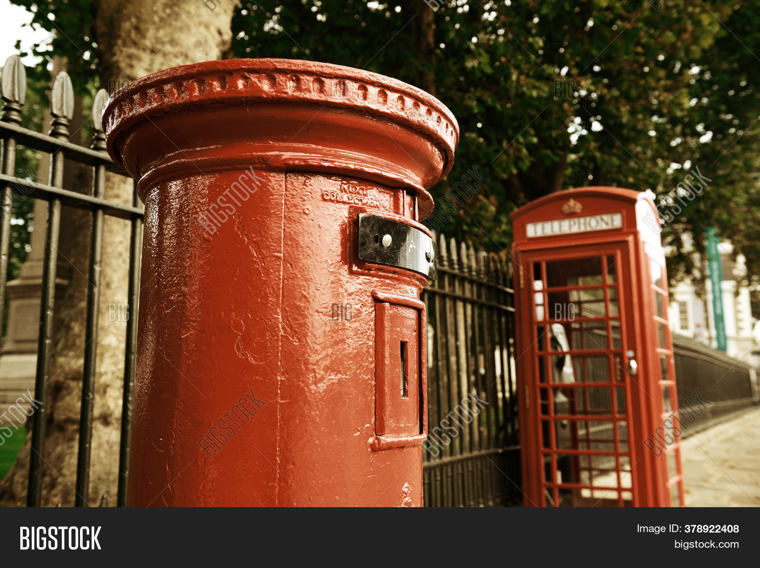 Red Telephone Post Box Image & Photo (Free Trial) | Bigstock
