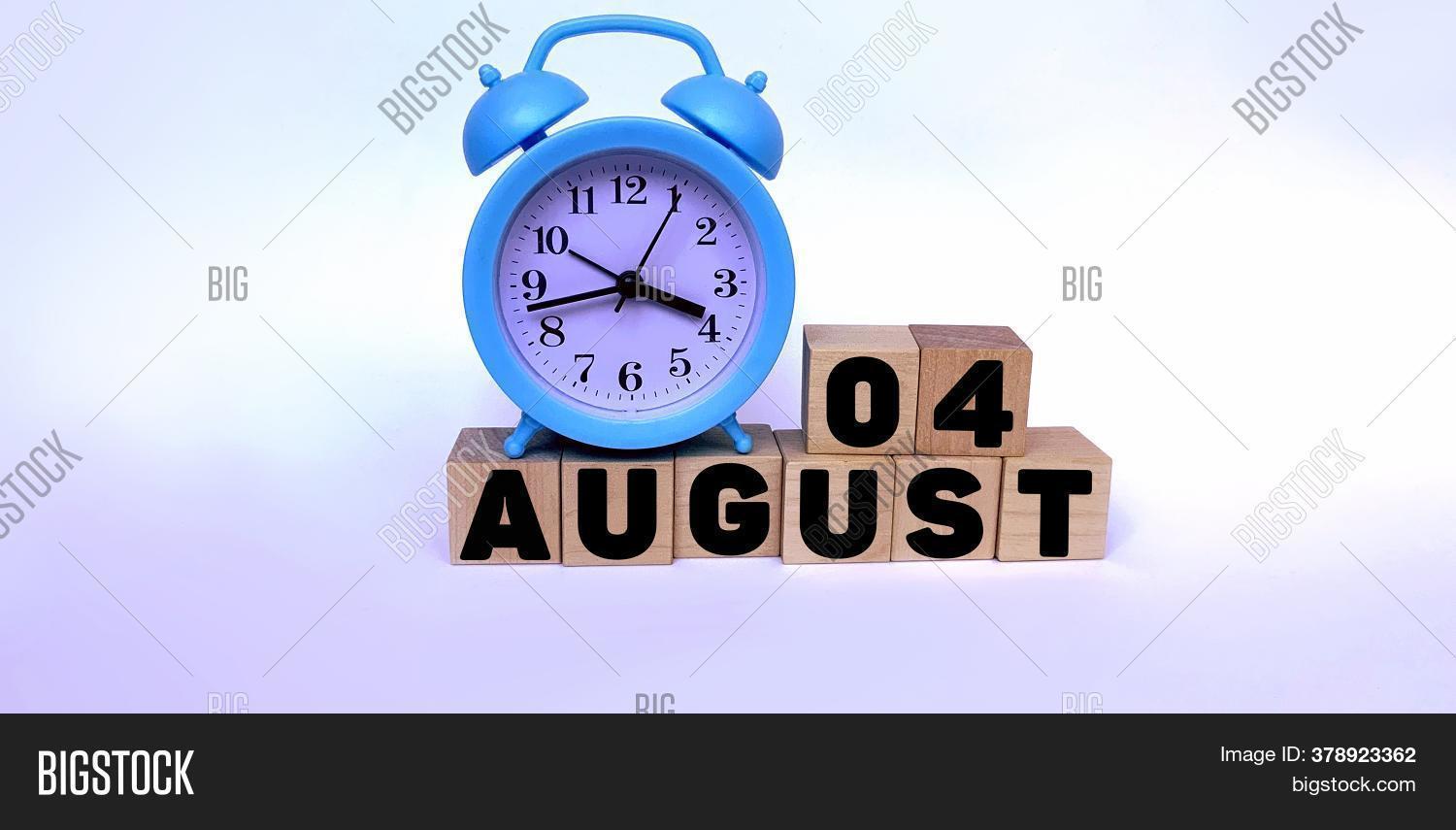 August 4.august 4 On Image & Photo (Free Trial) | Bigstock