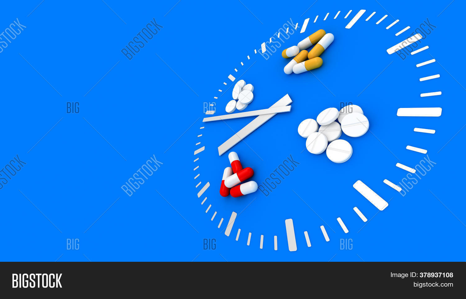 Clock Pills. Pill Image & Photo (Free Trial) | Bigstock