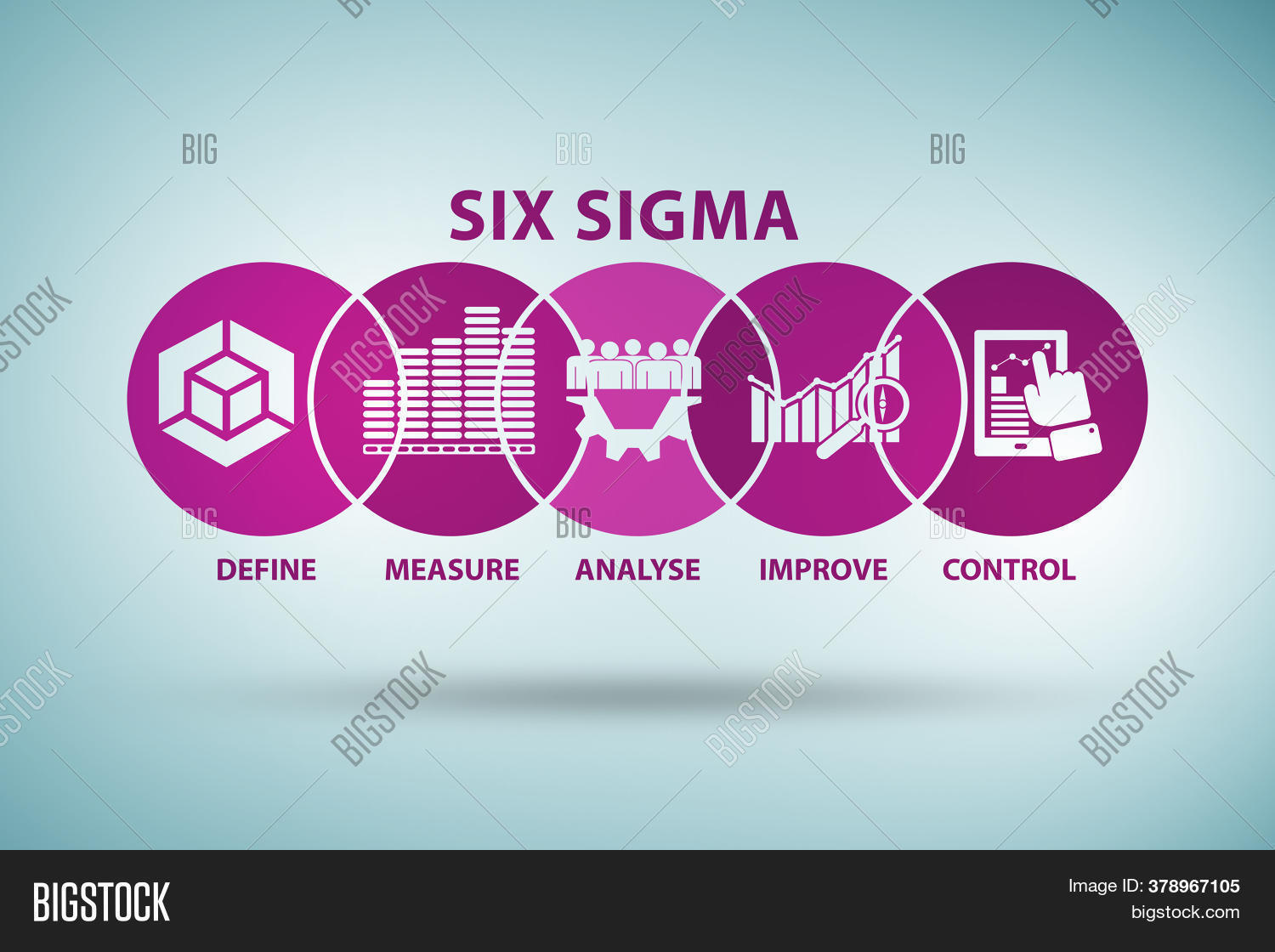 Six Sigma Illustration Image & Photo (Free Trial) | Bigstock