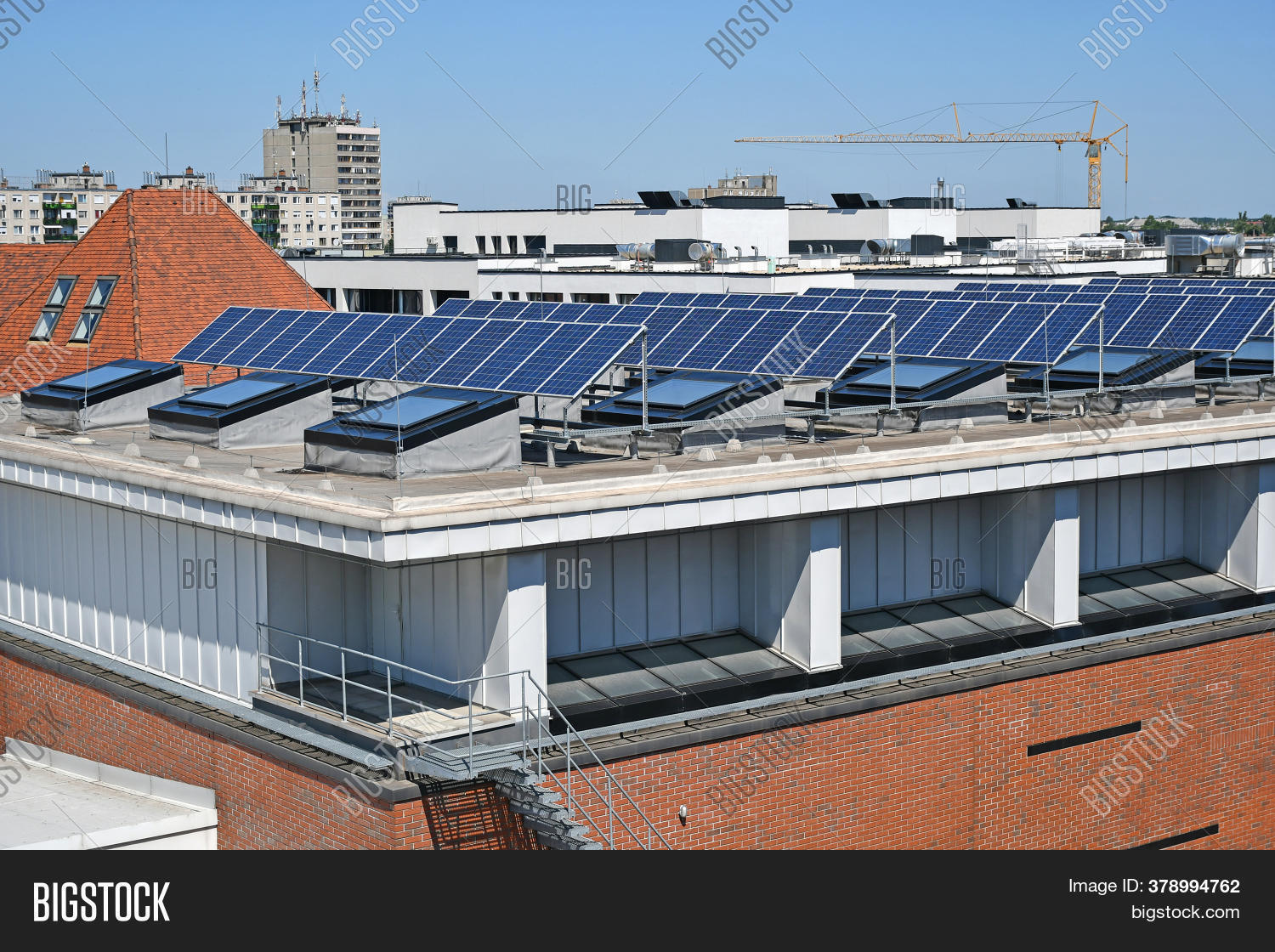 Solar Panels On Top Image & Photo (Free Trial) | Bigstock