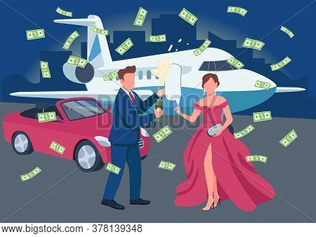 Wealthy Couple Vector & Photo (Free Trial) | Bigstock
