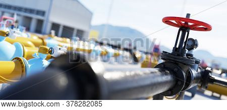 Gas Tap Pipeline Image & Photo (Free Trial) | Bigstock