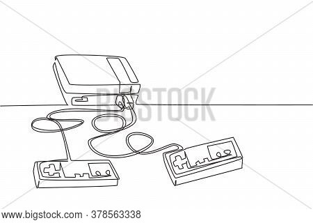 One Continuous Line Vector & Photo (Free Trial) | Bigstock