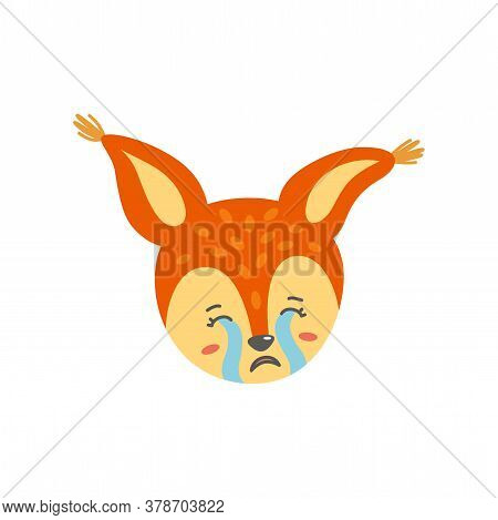 Crying Sad Squirrel Vector & Photo (Free Trial) | Bigstock