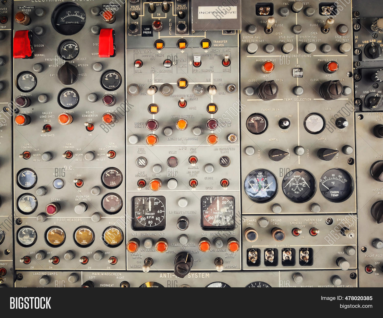 Control Panel Plane Image & Photo (Free Trial) | Bigstock