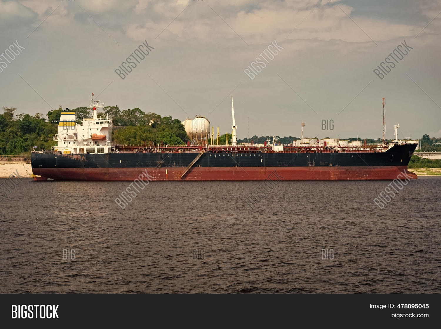 Cargo Ship Sea. Cargo Image & Photo (Free Trial) | Bigstock