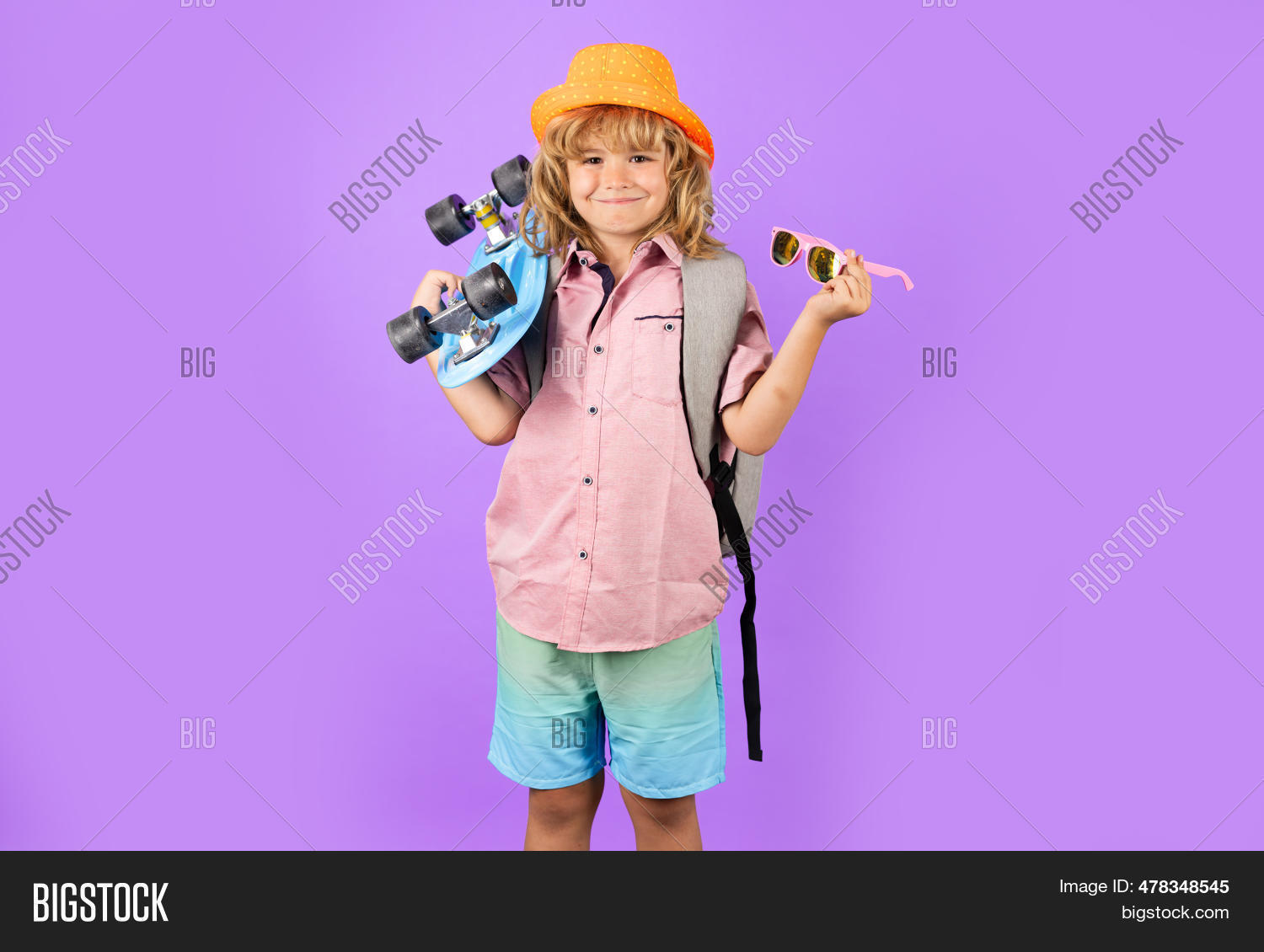 Funny Happy Kid Casual Image & Photo (Free Trial) | Bigstock