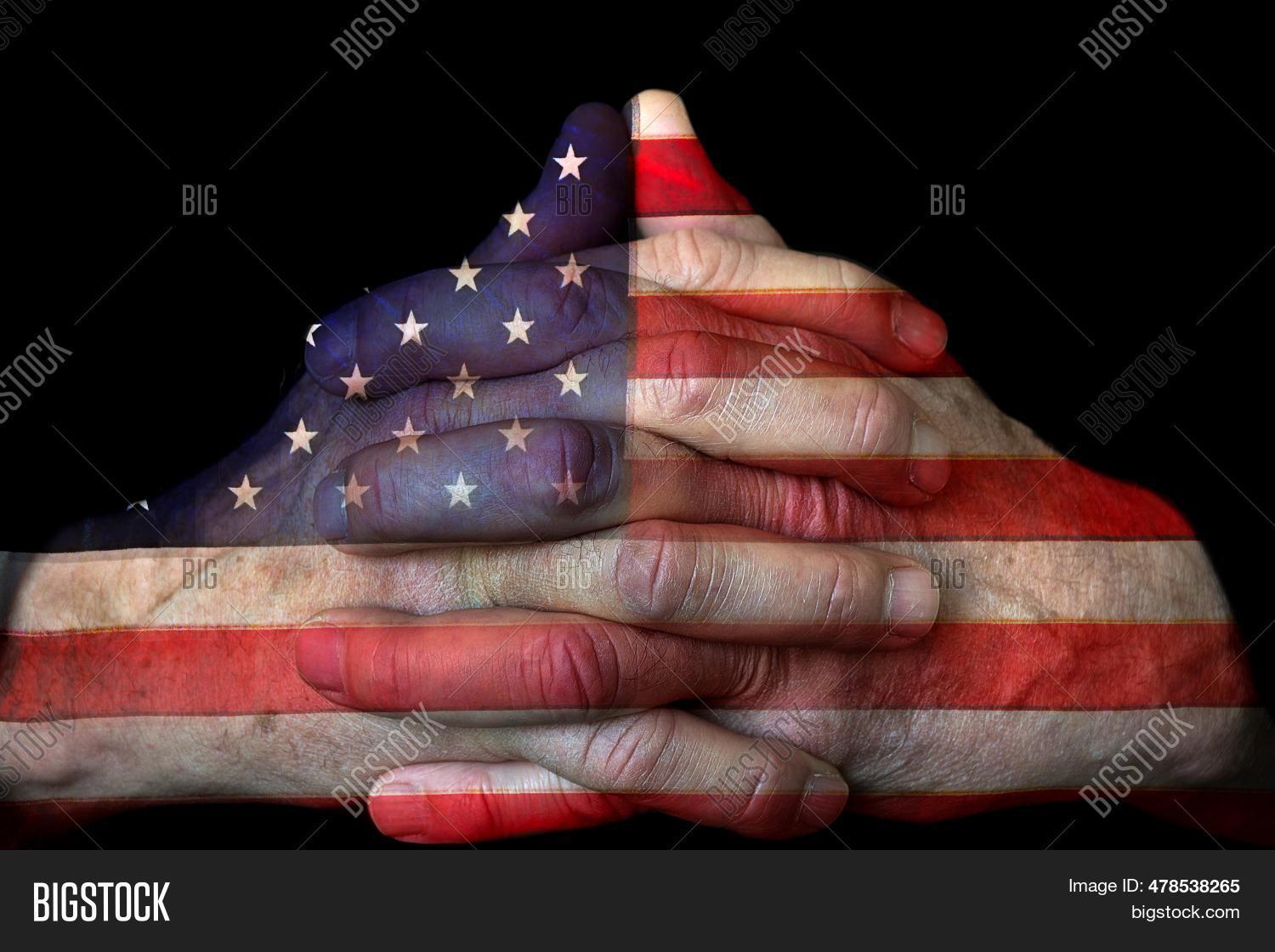Praying Hands American Image & Photo (Free Trial) | Bigstock