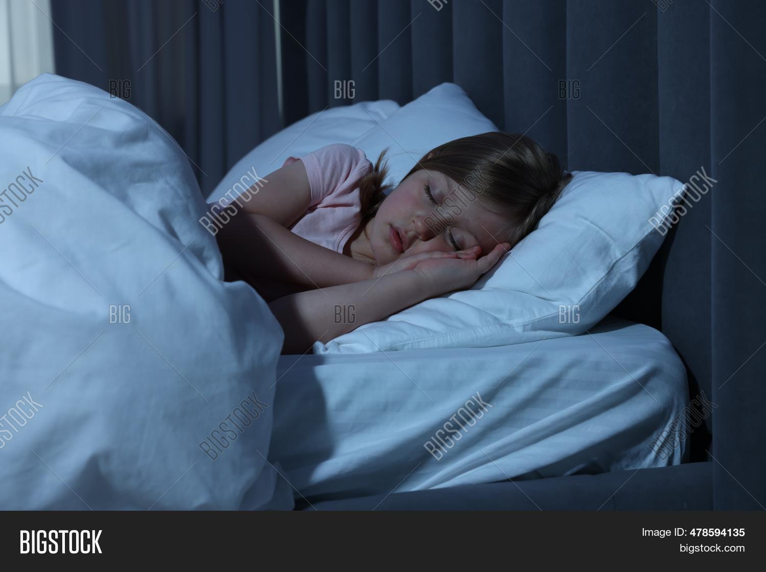 Little Girl Snoring Image & Photo (Free Trial) | Bigstock