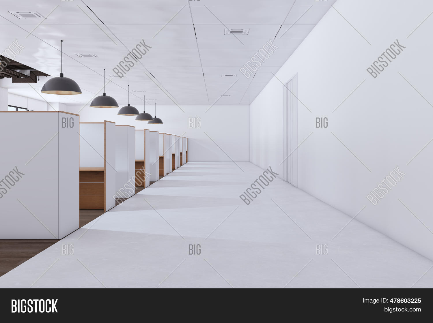 White Corridor Image & Photo (Free Trial) | Bigstock
