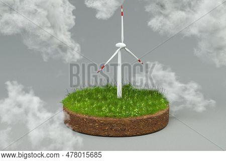 Wind Farm Miniature Image & Photo (Free Trial) | Bigstock