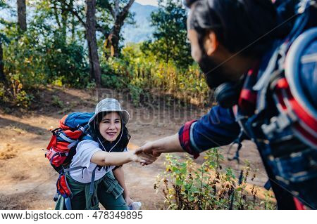 Woman Hike Being Image & Photo (Free Trial) | Bigstock