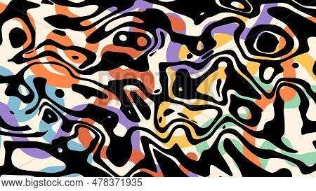 Colorful Groovy Vector & Photo (Free Trial) | Bigstock