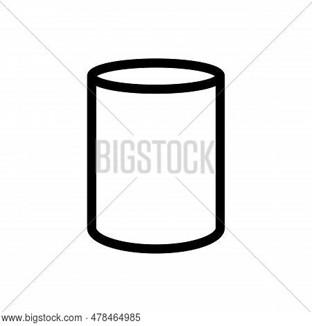 Cylinder Icon. Round Vector & Photo (Free Trial) | Bigstock