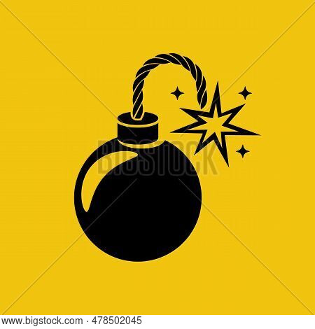 Bomb Burning Wick. Vector & Photo (Free Trial) | Bigstock