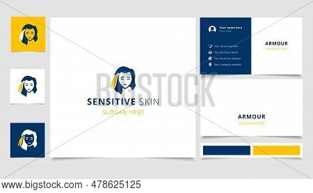 Sensitive Skin Logo Vector & Photo (Free Trial) | Bigstock