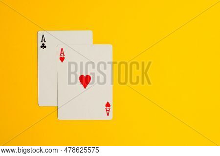 Two Ace Playing Cards Image & Photo (Free Trial) | Bigstock