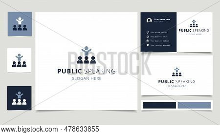Public Speaking Logo Vector & Photo (Free Trial) | Bigstock