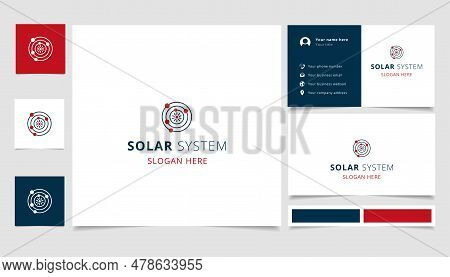 Solar System Logo Vector & Photo (Free Trial) | Bigstock
