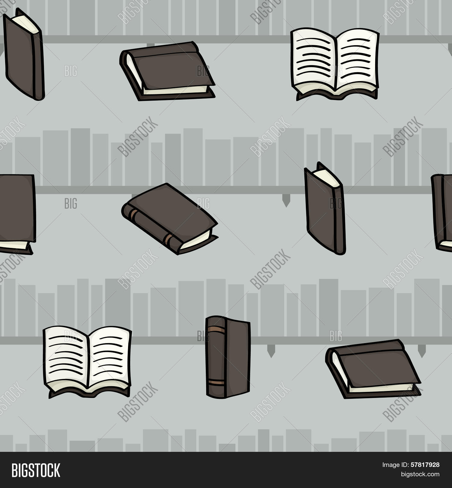 Cartoon Books Vector & Photo (Free Trial) | Bigstock
