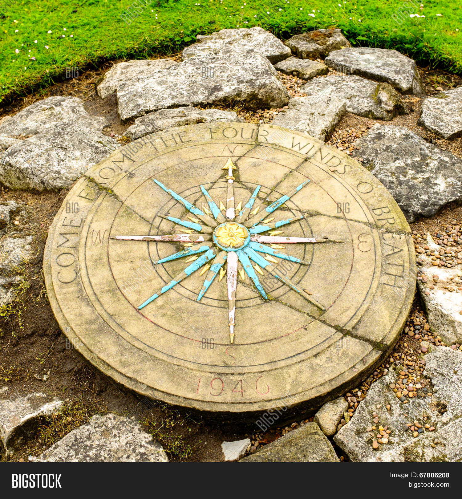 Compass Rose Small Image & Photo (Free Trial) | Bigstock