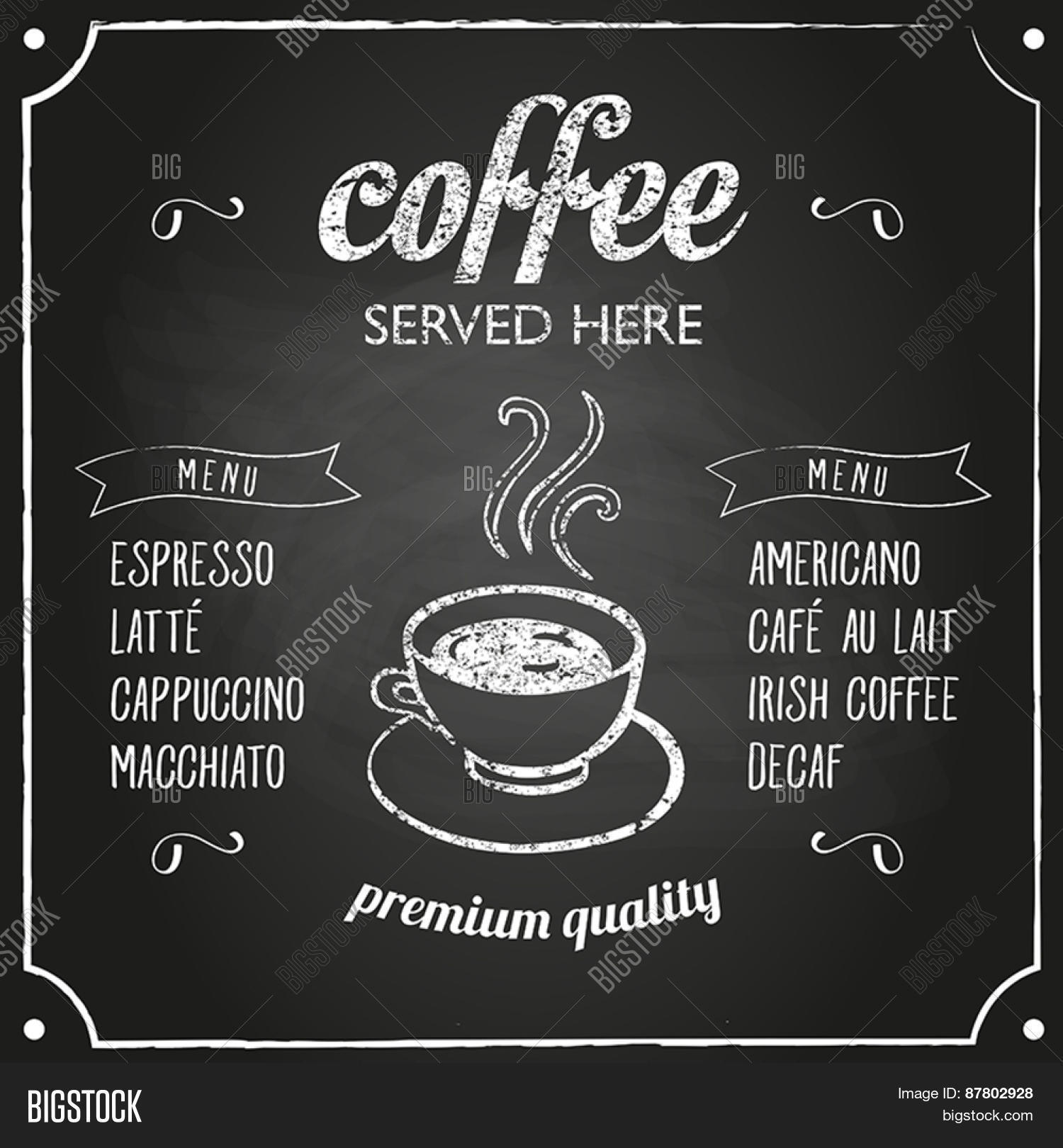 Retro Coffee Vector & Photo (Free Trial) | Bigstock