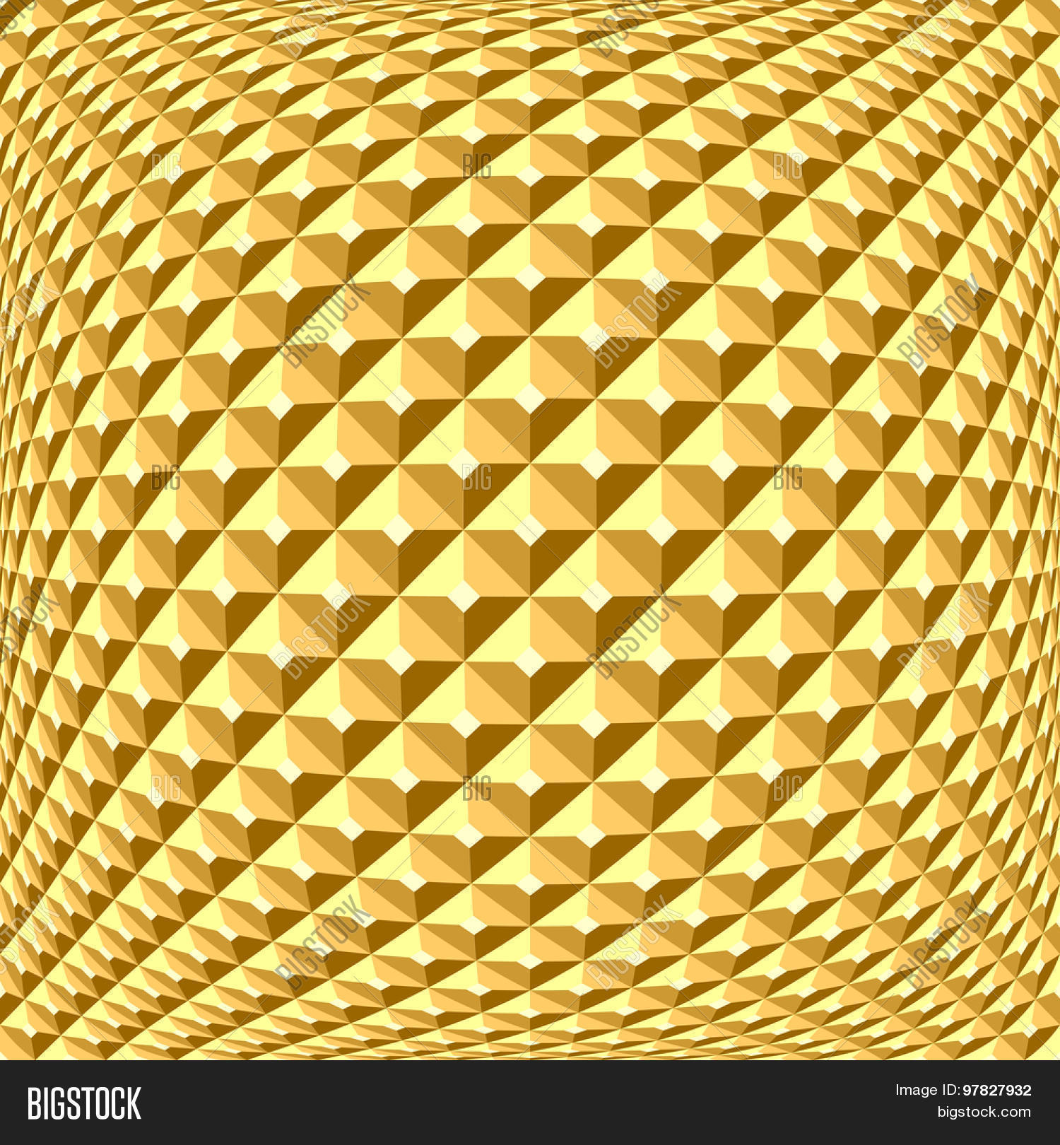 Golden Checked Relief Vector & Photo (Free Trial) | Bigstock