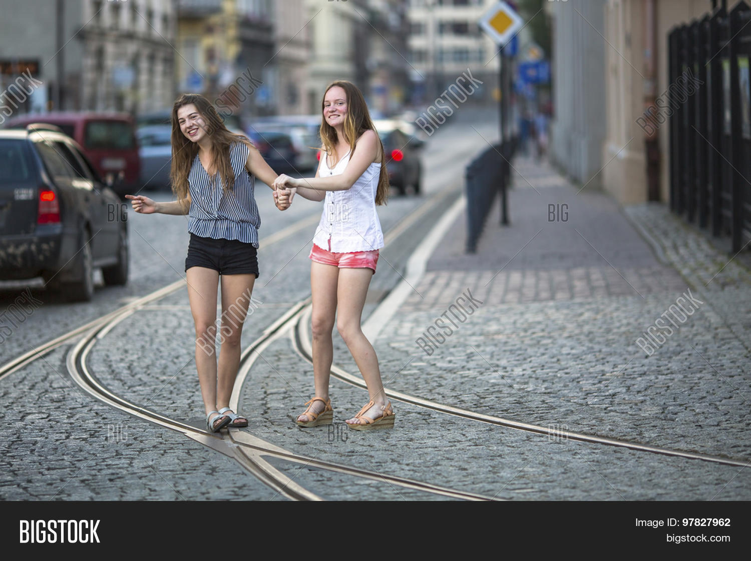 Funny Teenage Girls Image & Photo (Free Trial) | Bigstock