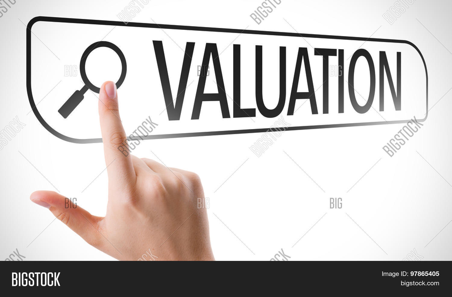 Valuation Written Image & Photo (Free Trial) | Bigstock