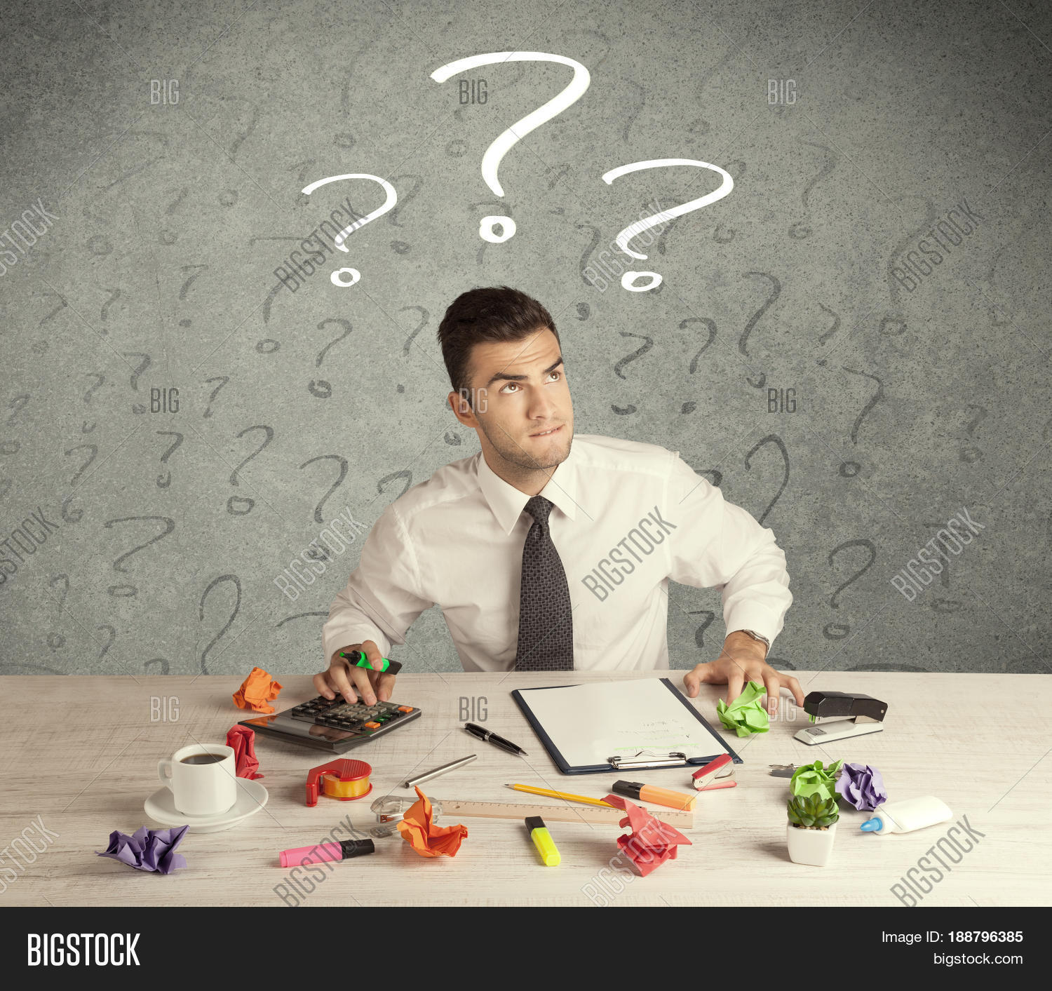 Confused Busy Elegant Image & Photo (Free Trial) | Bigstock