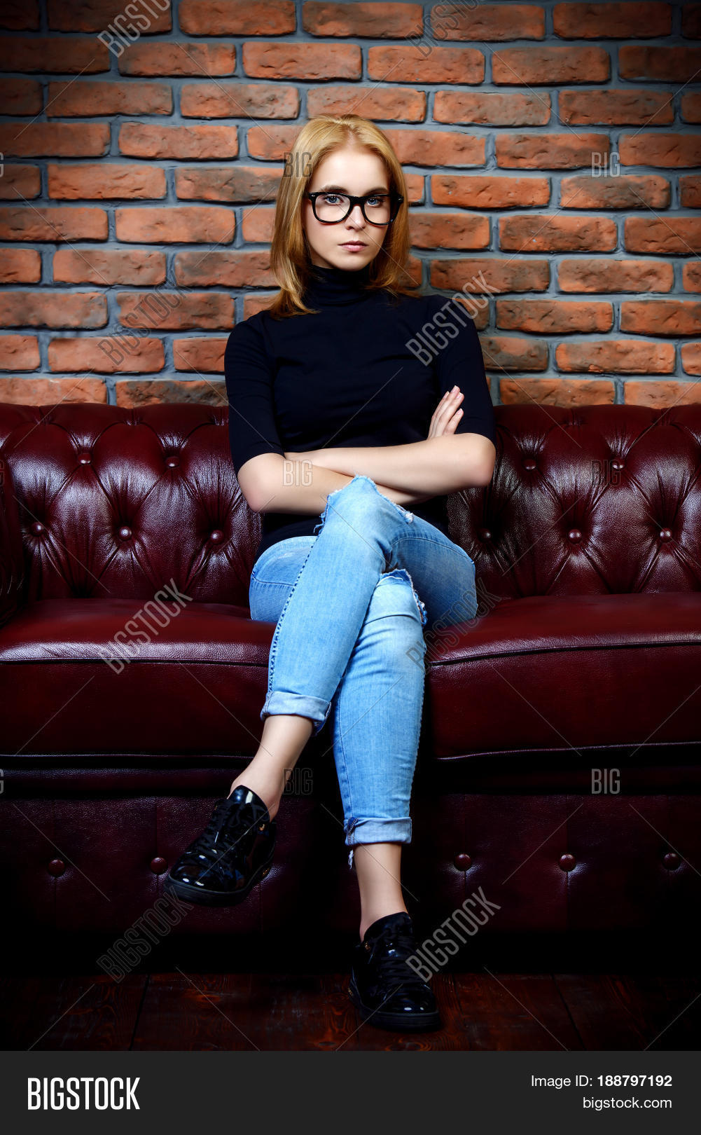 Serious Young Woman Image & Photo (Free Trial) | Bigstock