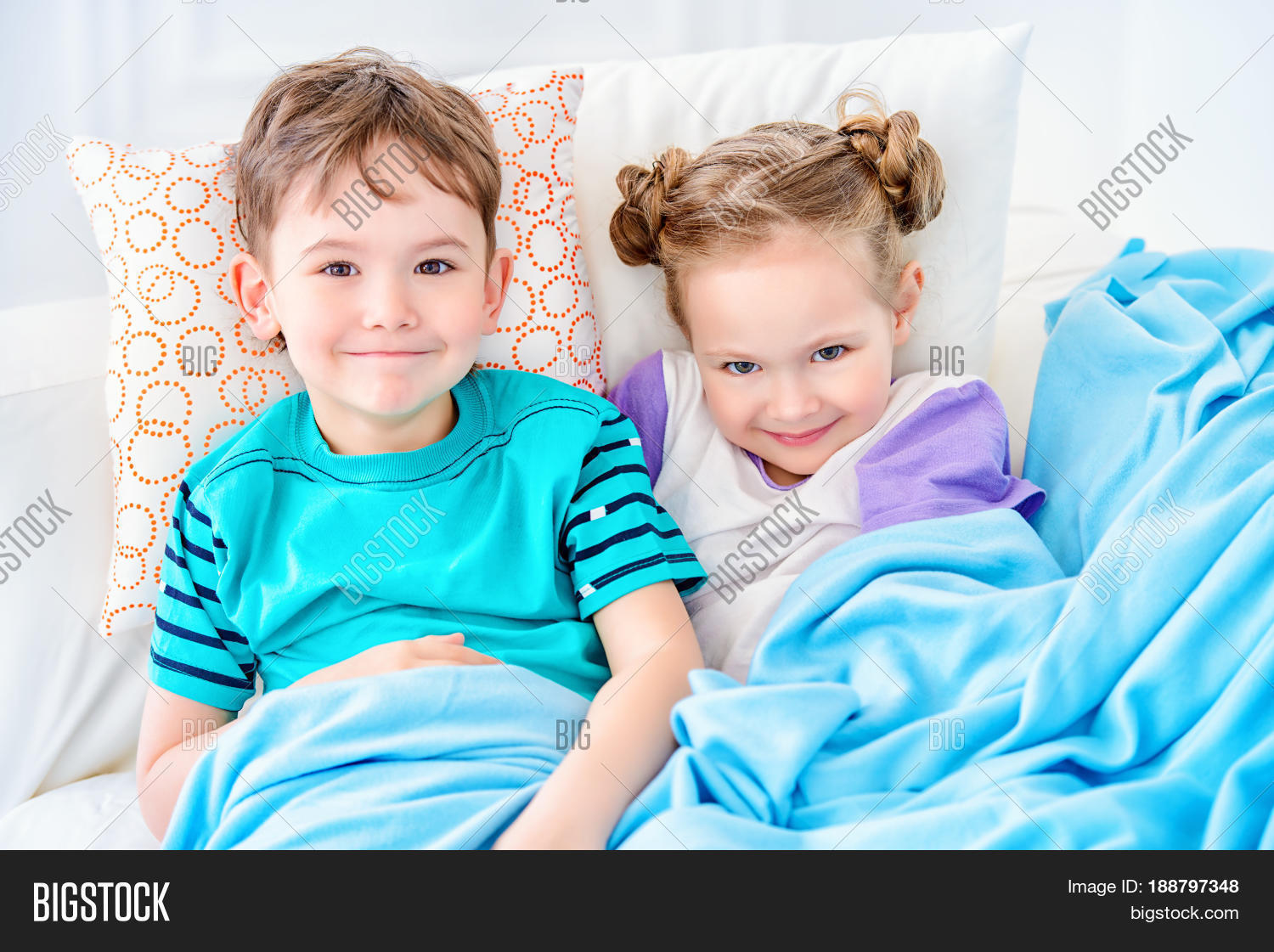 Two Happy Children Image & Photo (Free Trial) | Bigstock