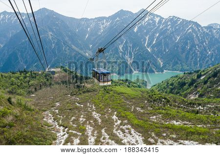 Cable Car Japan Alps Image & Photo (Free Trial) | Bigstock