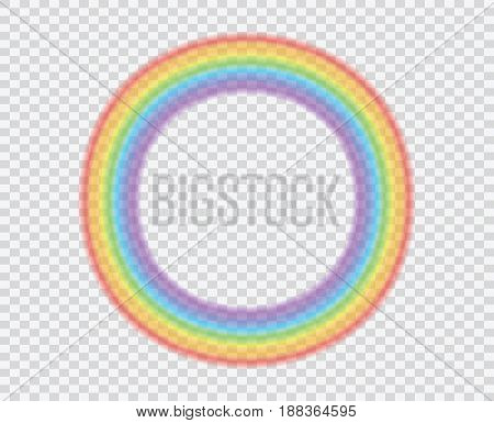 Round Rainbow On Vector & Photo (Free Trial) | Bigstock