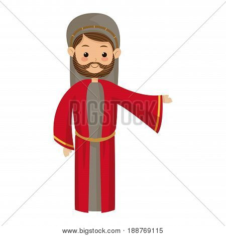 Cute Cartoon Joseph Vector & Photo (Free Trial) | Bigstock