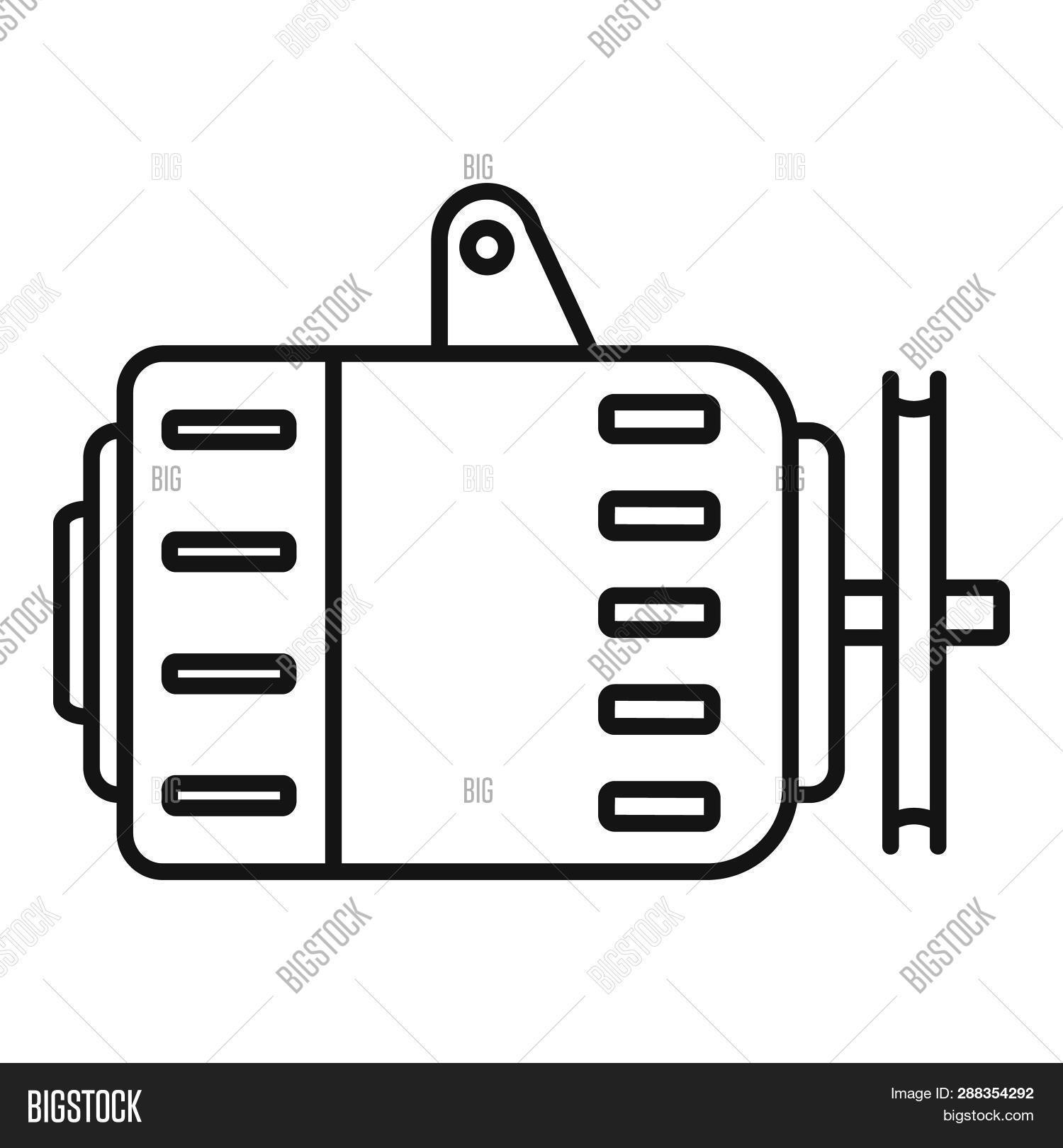 Car Alternator Icon. Image & Photo (Free Trial) | Bigstock
