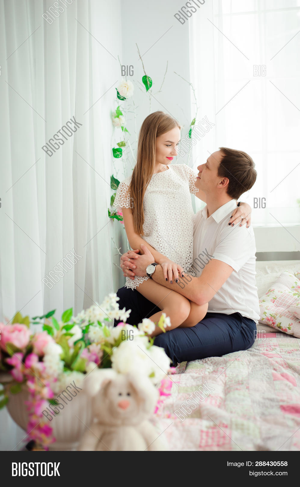 Young Husband Wife Hug Image & Photo (Free Trial) | Bigstock