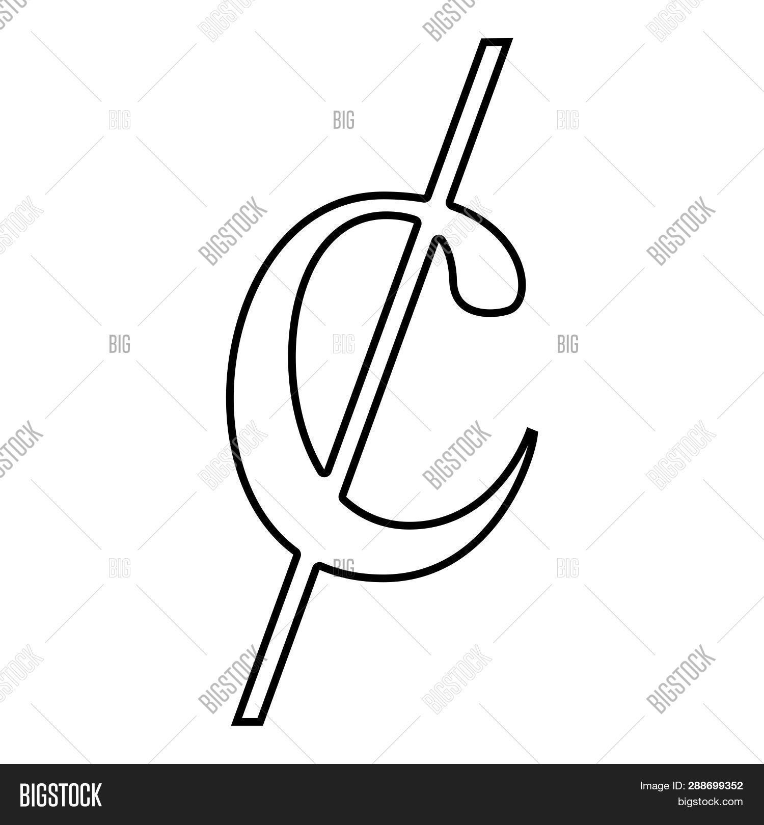 Cent Symbol Sign Vector & Photo (Free Trial) | Bigstock