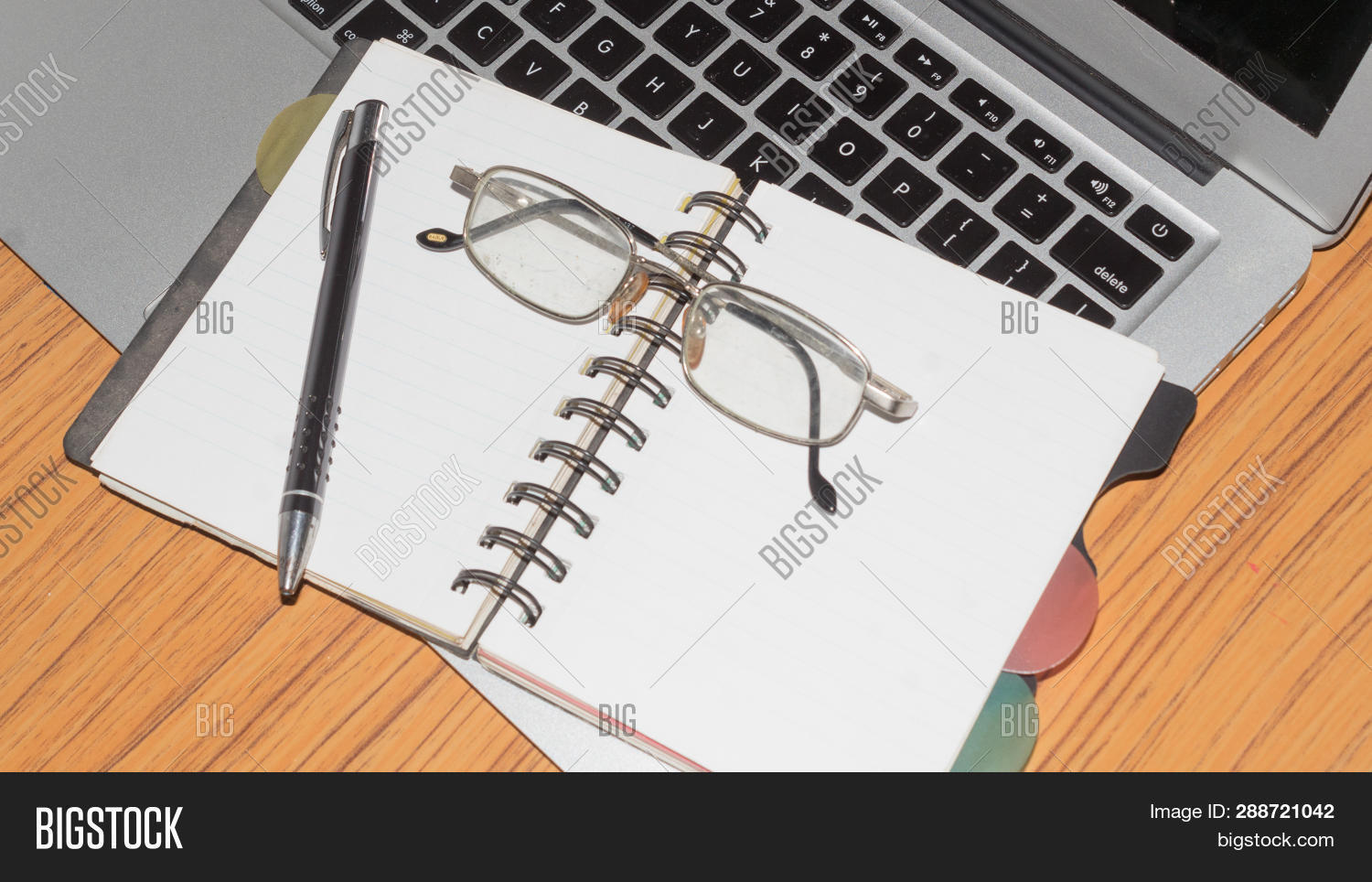 Desk Open Notebook, Image & Photo (Free Trial) | Bigstock