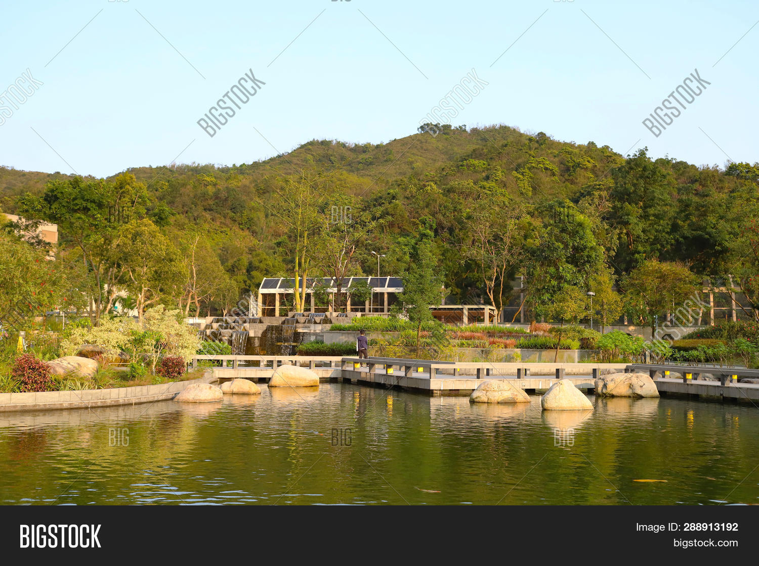 Beautiful View Pond Image & Photo (Free Trial) | Bigstock