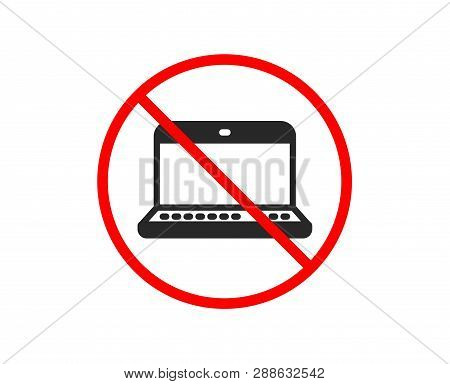No Stop. Laptop Vector & Photo (Free Trial) | Bigstock