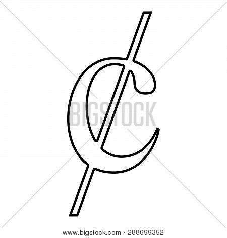 Cent Symbol Sign Vector & Photo (Free Trial) | Bigstock